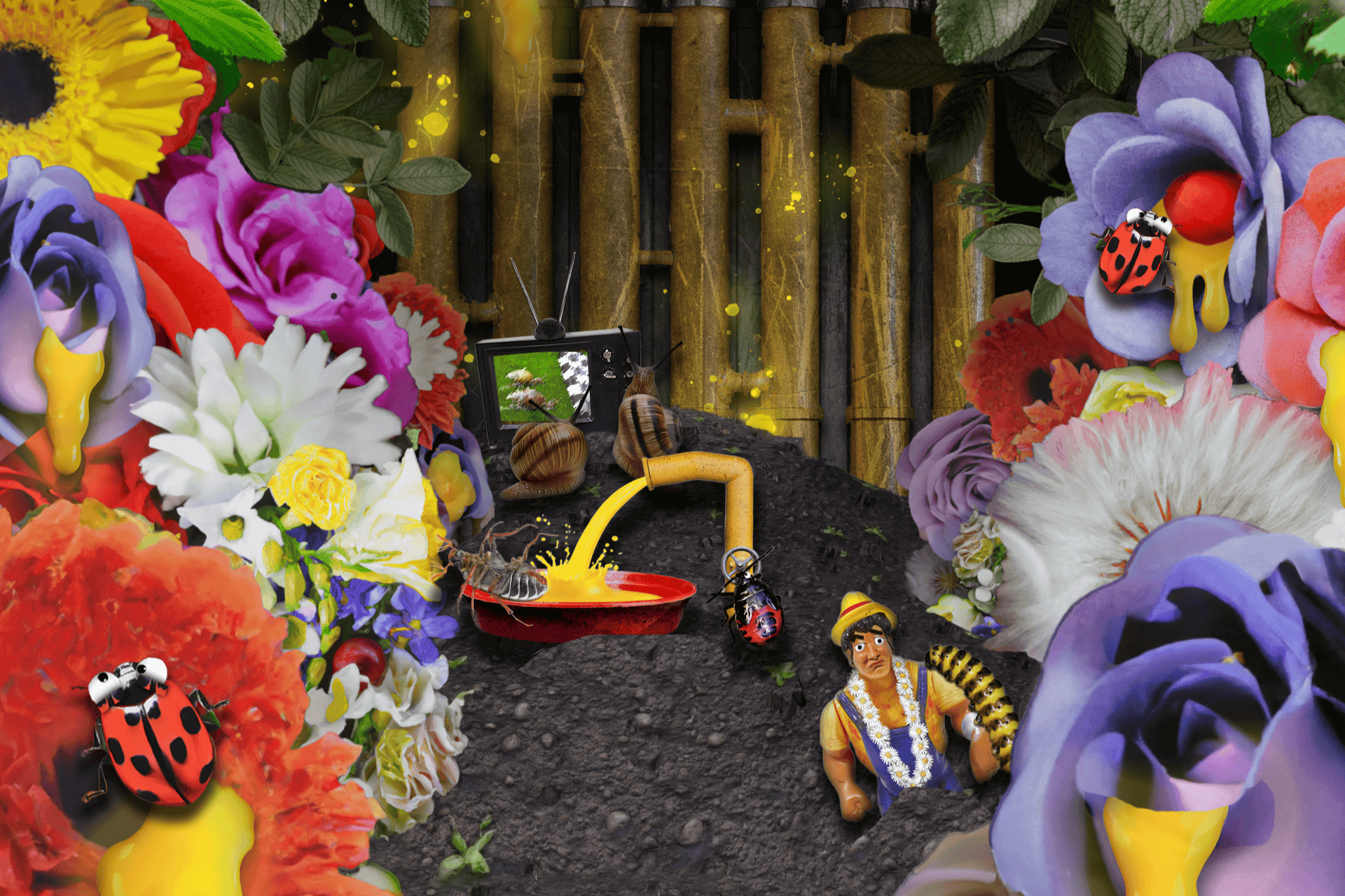 Visit Barnsley - Big Yellow Blobs and the Box that Buzzes